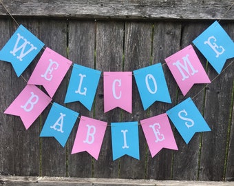 Welcome twins | Etsy