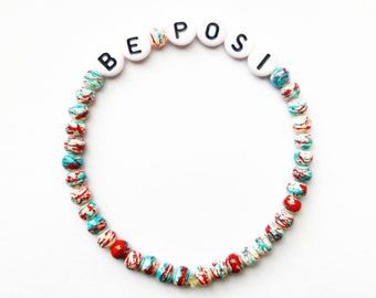 Positivity bracelet | Etsy