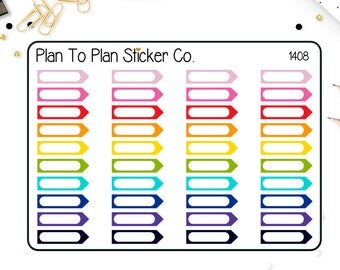 Mini Adhesive Tabs for Planner or files