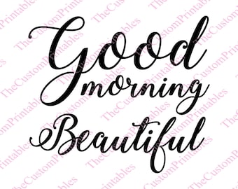 Good morning svg | Etsy
