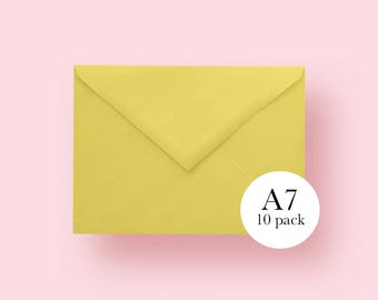 Yellow stationery | Etsy