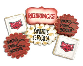 University arkansas | Etsy