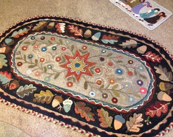 Red barn rugs | Etsy