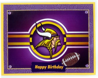 Viking birthday card | Etsy