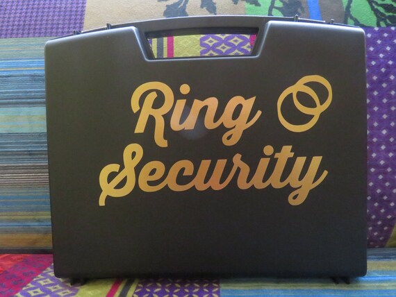Ring Security Box comes with RING HOLDER inside Wedding box