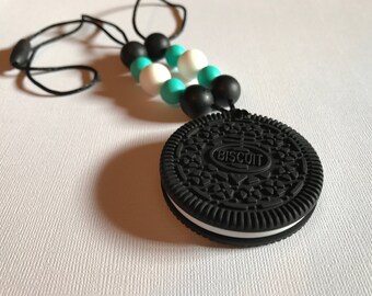 Oreo necklace | Etsy