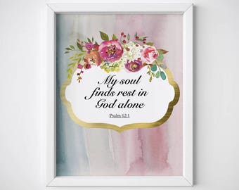 Psalm 62 | Etsy