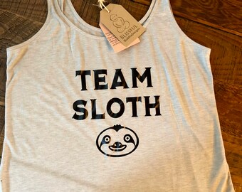Sloth running team | Etsy