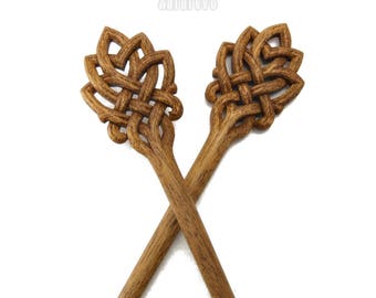 Celtic hair pin | Etsy