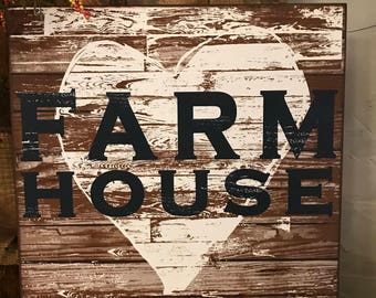 Farm house sign | Etsy