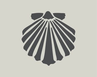 Shell stencils | Etsy