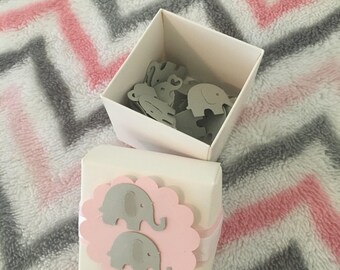 Elephant favor box | Etsy