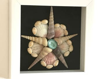 Shell collage | Etsy