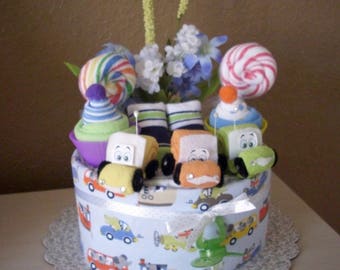 Car diaper cake | Etsy