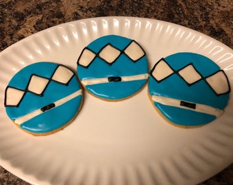 Power ranger cookie | Etsy