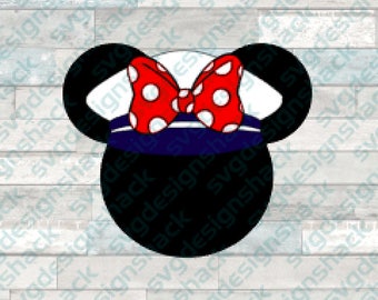 Minnie mouse head | Etsy