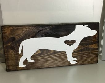 Pitbull sign | Etsy