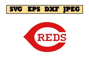 Cincinnati reds svg | Etsy