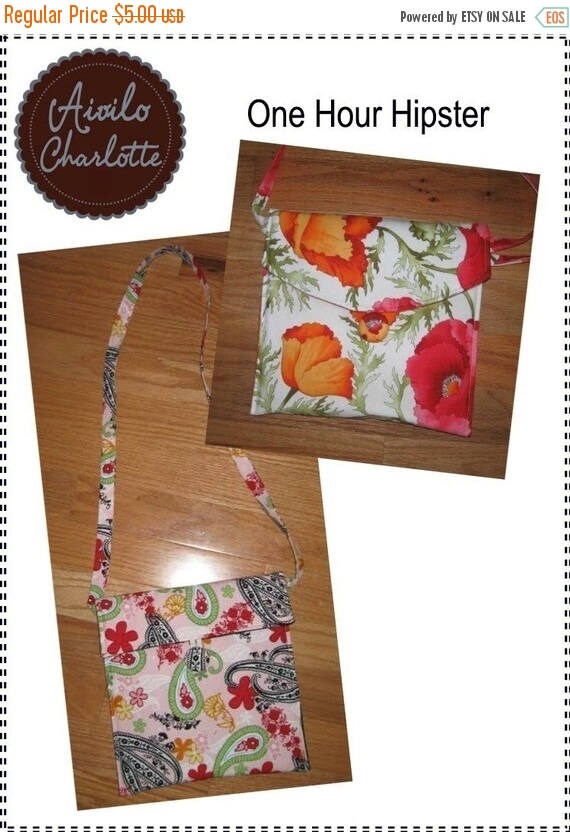 SALE PDF Sewing Pattern One Hour Hipster easy sewing