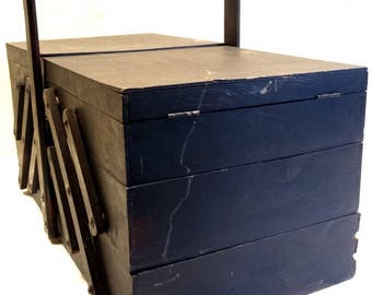 Vintage sewing box | Etsy