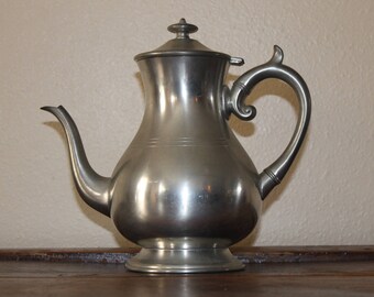 Pewter tea pot | Etsy