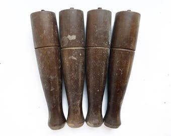 Wooden table legs | Etsy