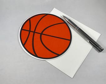 PRINTABLE Team Thank You Card for Basketball Coach Instant