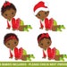 Christmas Baby Girl Clipart Vector Christmas Clipart Baby