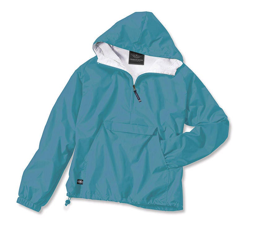 Pull Over Windbreaker Jacket with monogram fully lined with