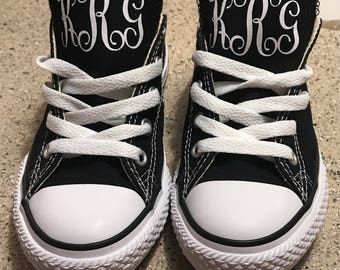Monogram shoes | Etsy