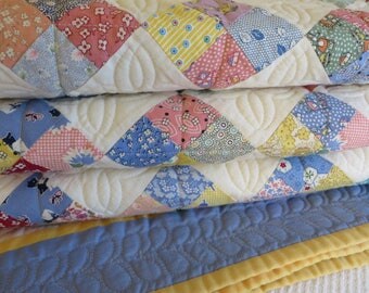 1930s quilt pattern | Etsy