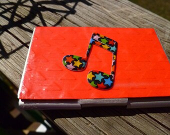 Business Card Holder for Piano Teacher Music Teachers