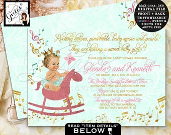 Music baby shower | Etsy