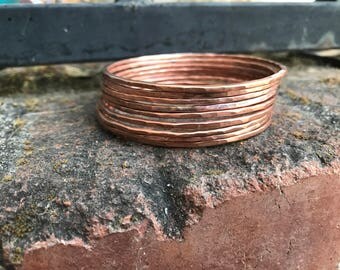 Copper bangle | Etsy