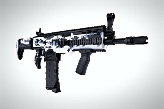 Nerf Stryfe Scar A-k Arctic Camo