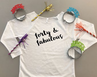 40th birthday shirt | Etsy