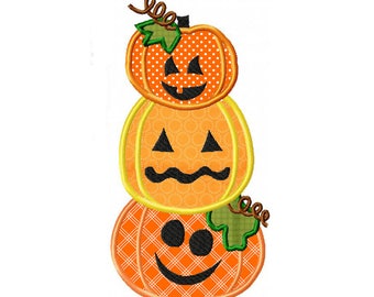 Stacked pumpkins | Etsy