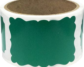 Green gift tags | Etsy