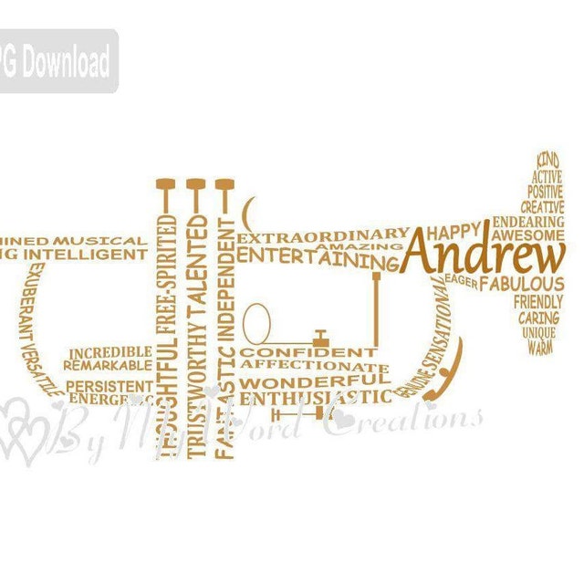 Personalized Word Art by ByMyWordCreations on Etsy