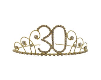 30th birthday crown | Etsy