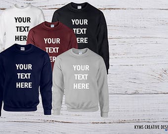 Custom sweatshirt | Etsy