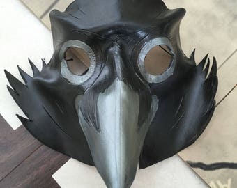 Black Death Crow Mask