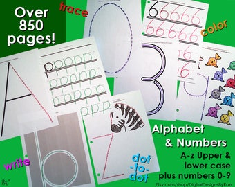 Preschool worksheets | Etsy