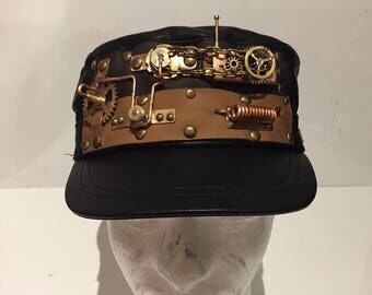 Steampunk hat band | Etsy