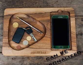 Wooden iphone dock | Etsy