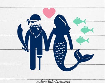 Mermaid decals | Etsy