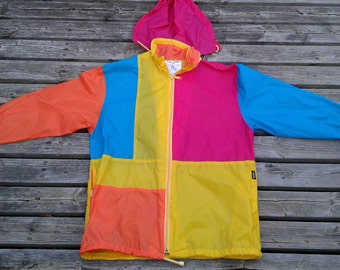 Color block jacket | Etsy