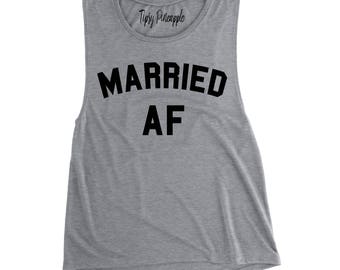 Married af shirt | Etsy