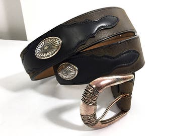 Western conchos | Etsy