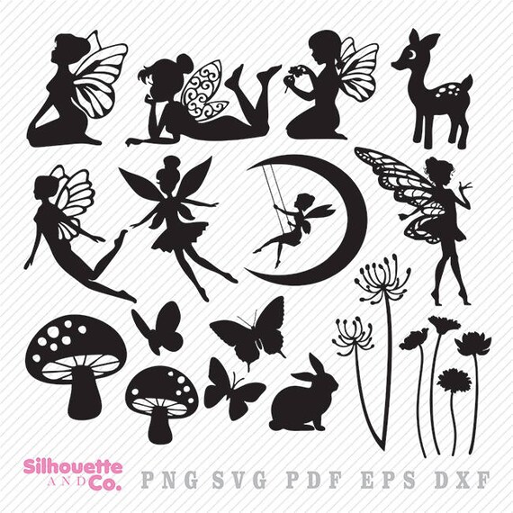 Fee SVG DXF Fee Clipart Fee Svg Fee Elfe Png Fee